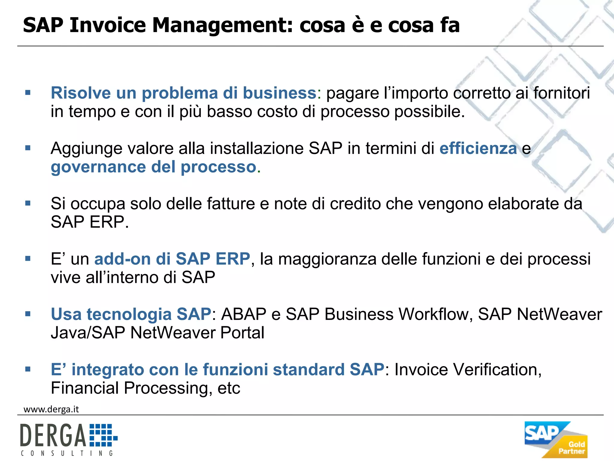 Derga sap invoice management | PDF | Computer Software and Applications | Computing