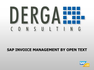 Derga sap invoice management | PDF | Computer Software and Applications | Computing