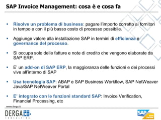 Derga sap invoice management | PDF | Computer Software and Applications ...