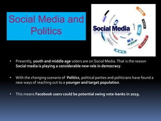 Derin Dolen | Social Media and its Importance in Political Campaign | PPTX