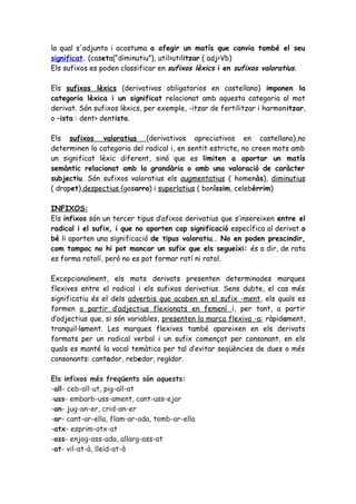 Derivació, composició i habilitació | PDF