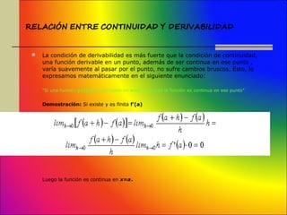 calculo de Derivadas | PPT