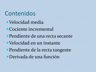 Cociente incremental | PPT