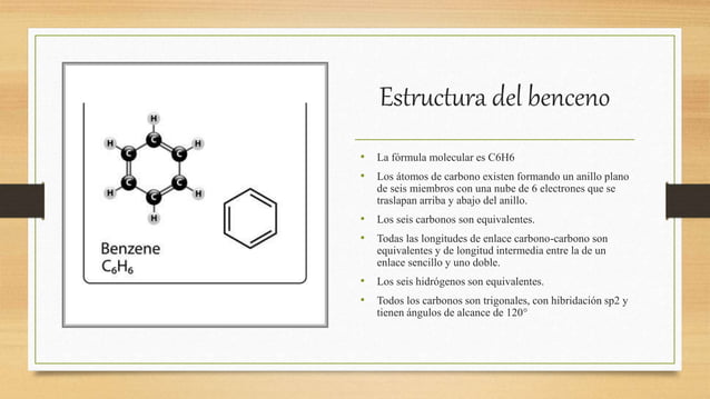 Hidrocarburos Aromáticos Y Derivados Del Benceno Pptx