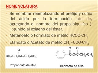 Derivados funcionales de los ácidos carboxílicos | PPT