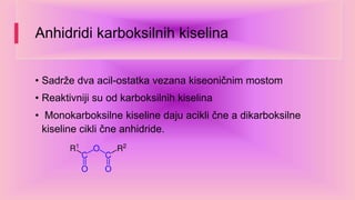 Derivati karboksilnih kiselina | PPTX