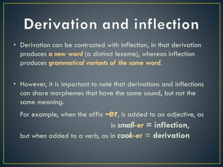 Derivation