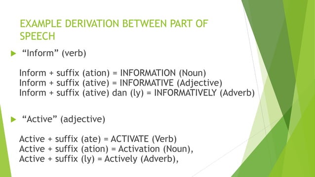 Derivation | PPTX