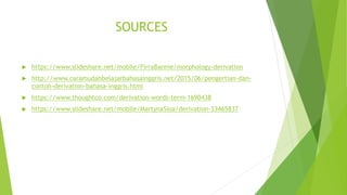 Derivation | PPTX