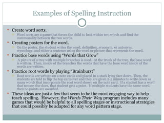 Derivational Stage of Spelling | PPT