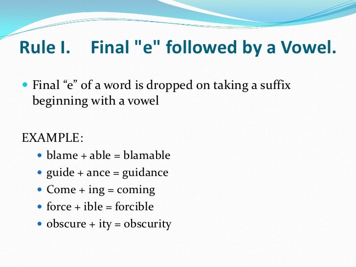 Derivational Suffixes derivational-suffixes