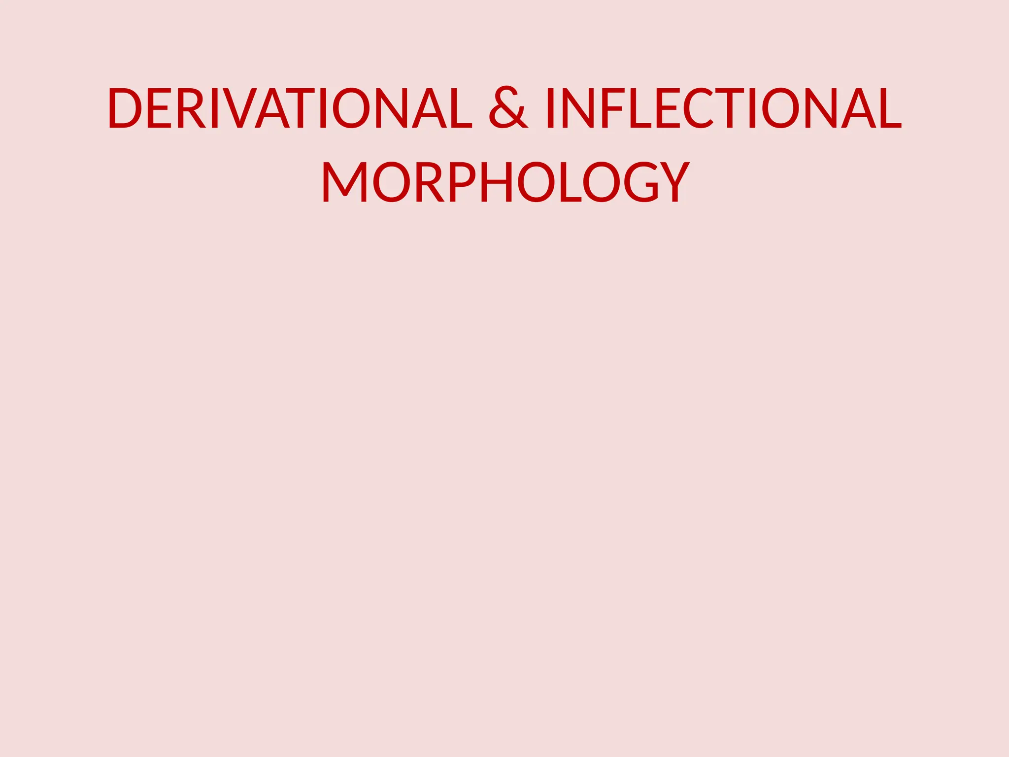 Morphology: Derivation_and_Inflection_Morpheme.pptx