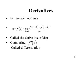 derivative.ppt