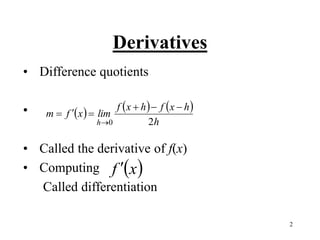 derivative.ppt