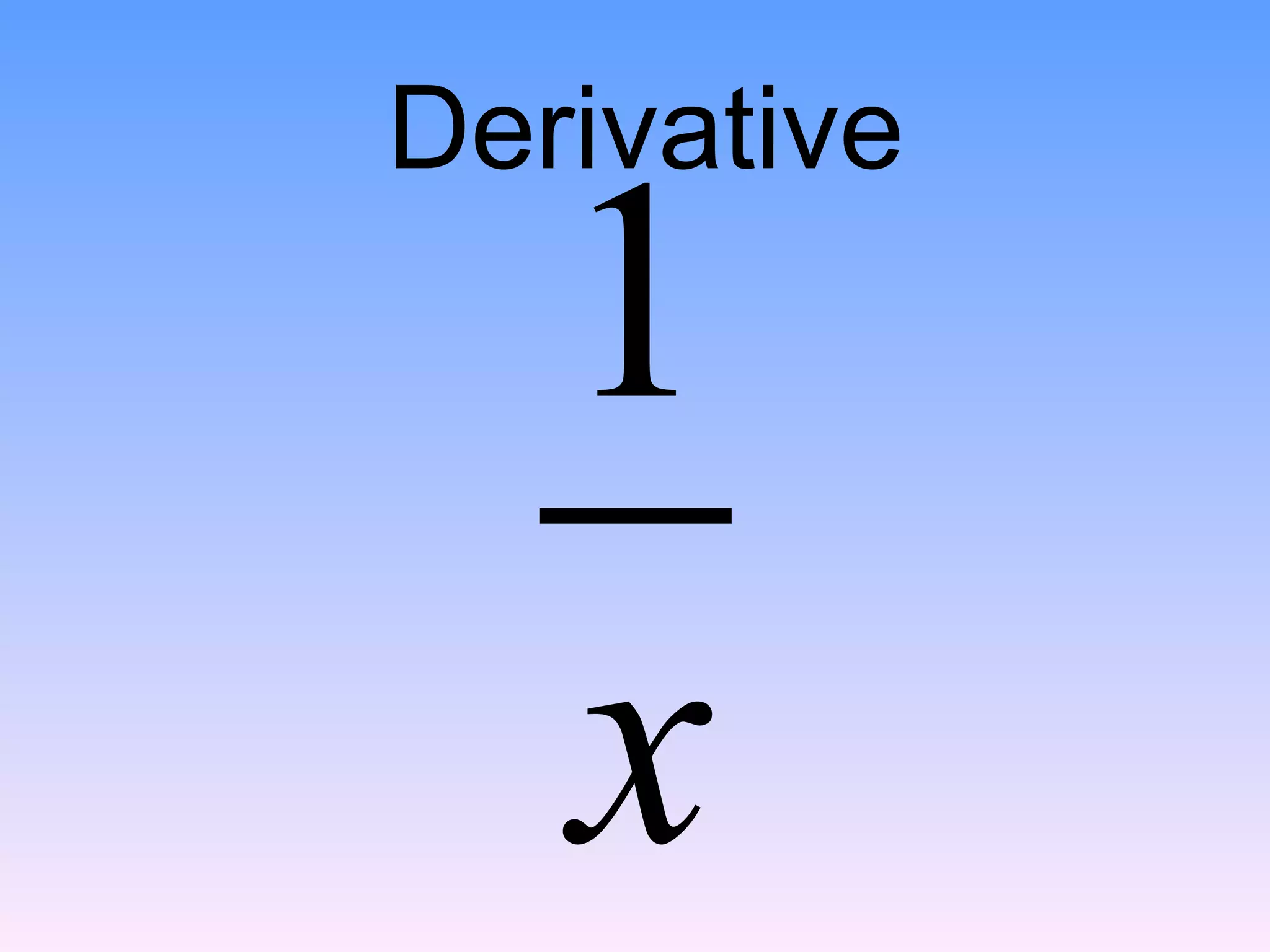 Derivative Flashcards To Memorize | PPT