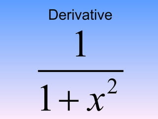 Derivative Flashcards Final | PPT