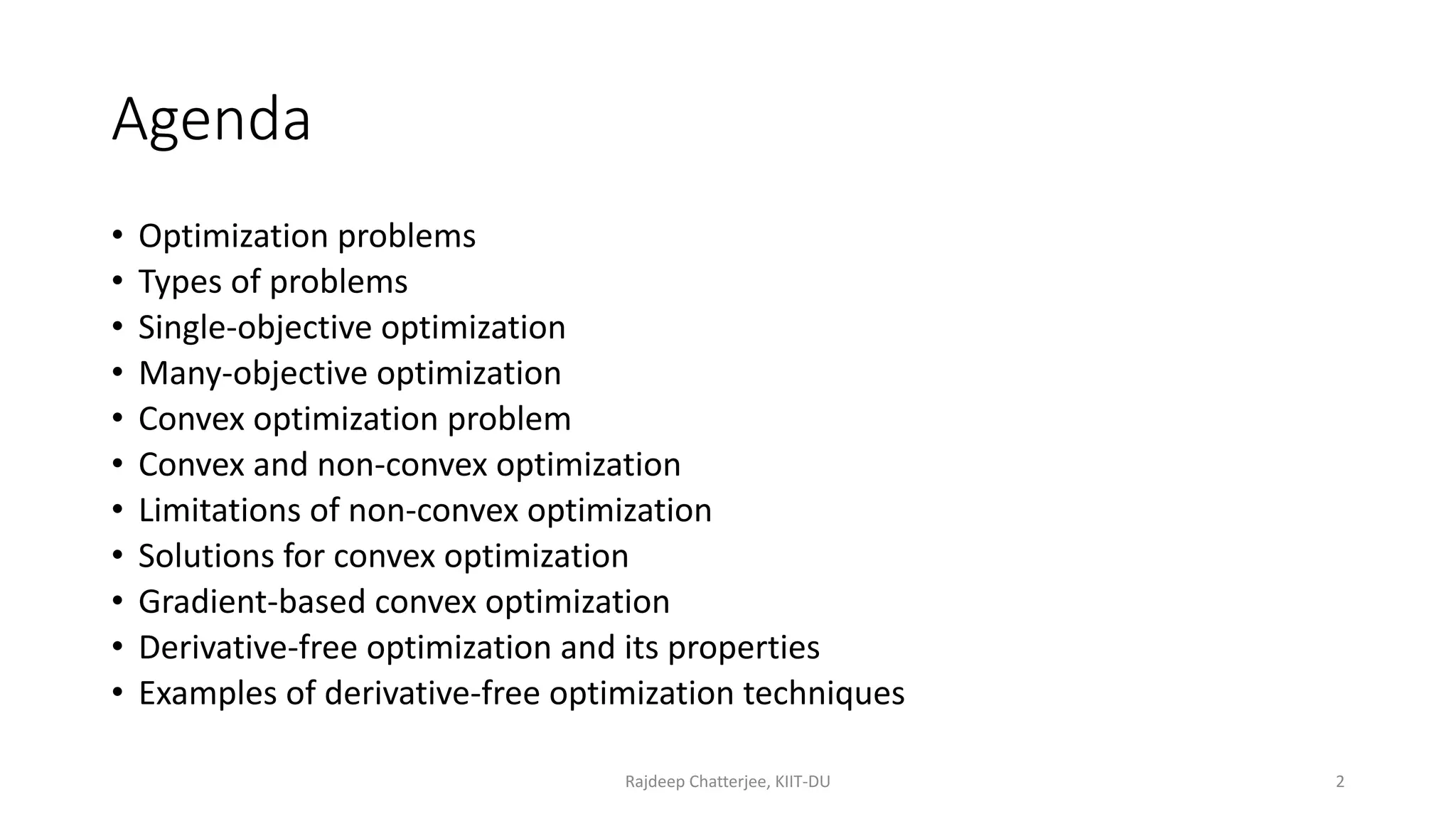 Derivative Free Optimizations Pdf