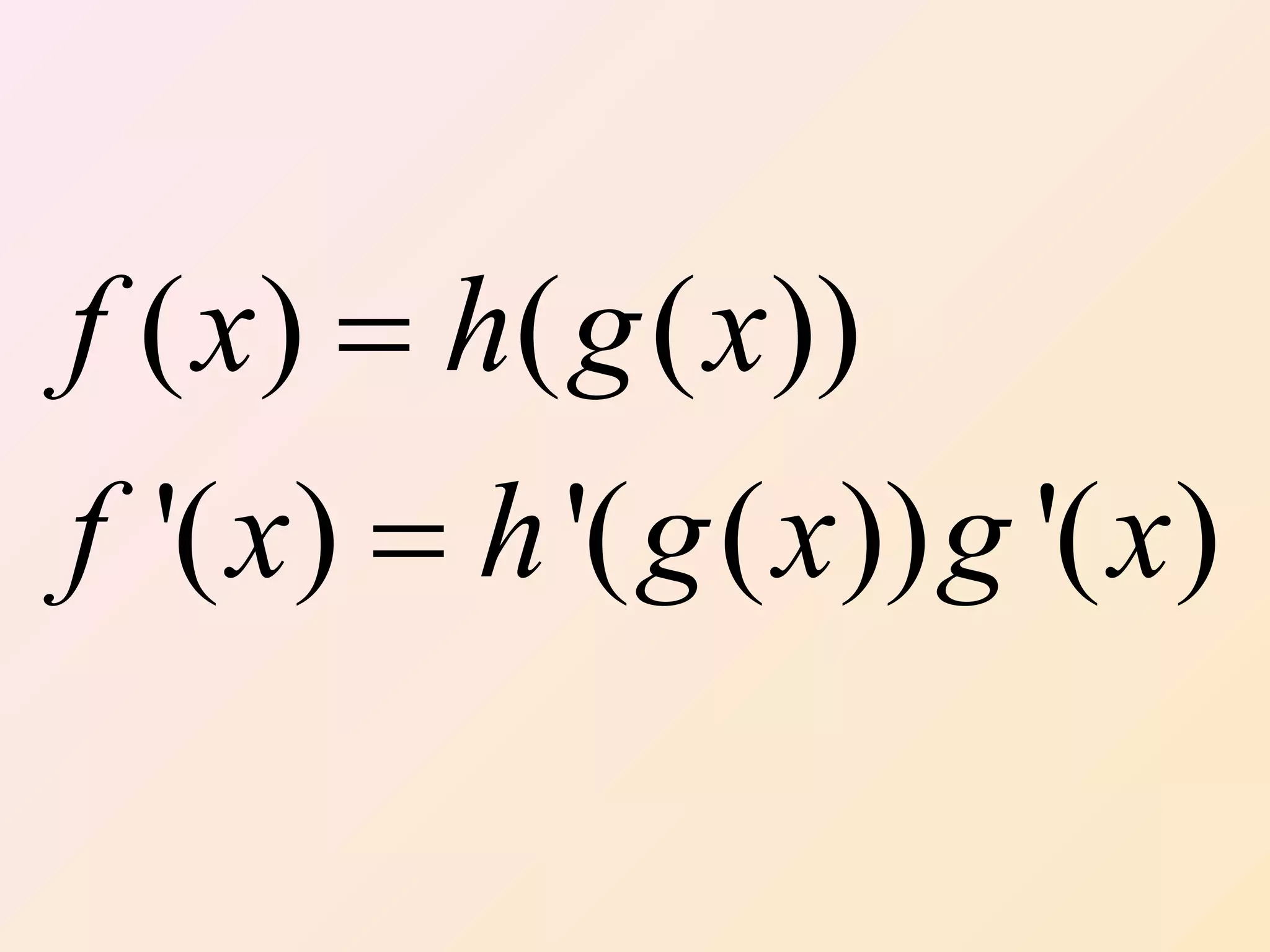 Derivative Rules To Memorize | PPT