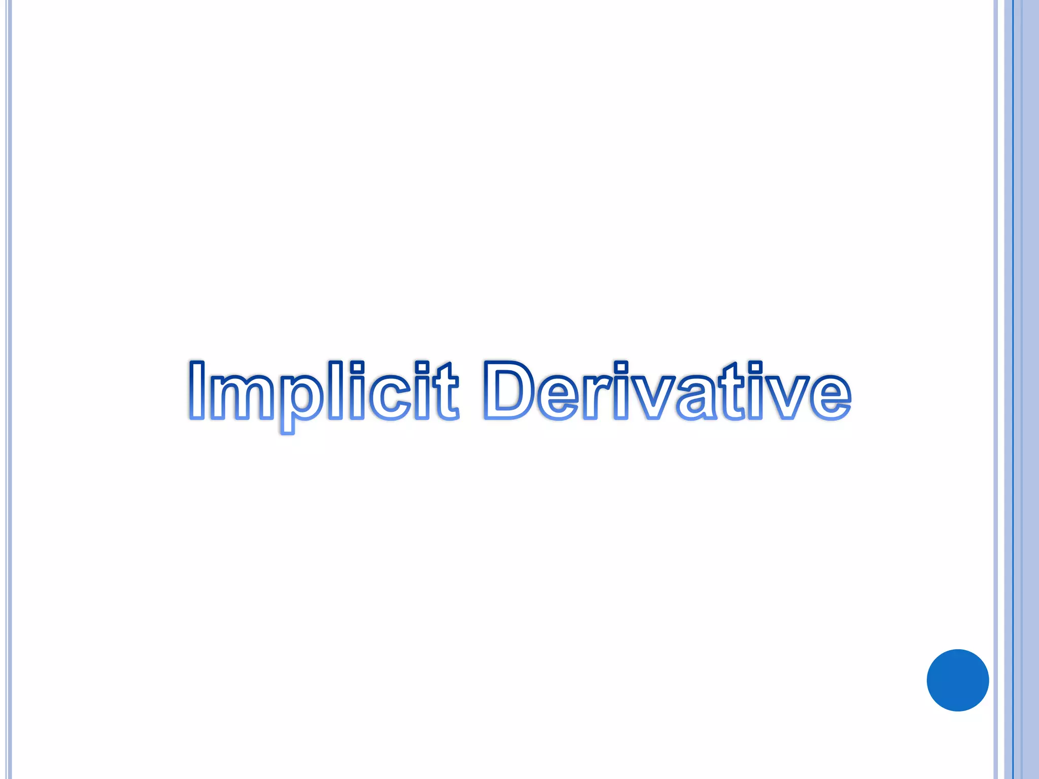 Derivative flashcards | PPTX