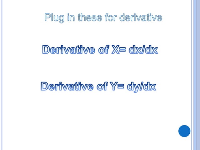 Derivative flashcards | PPT