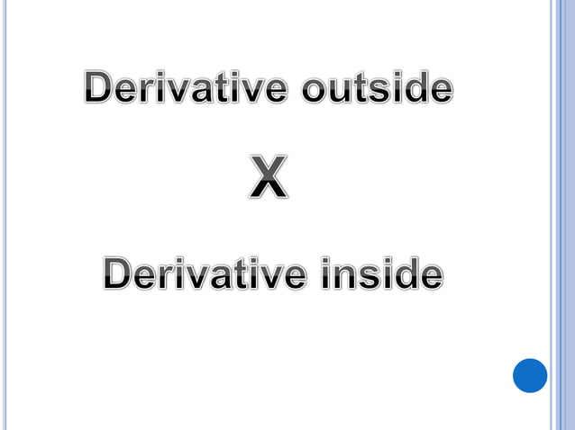 Derivative flashcards | PPTX