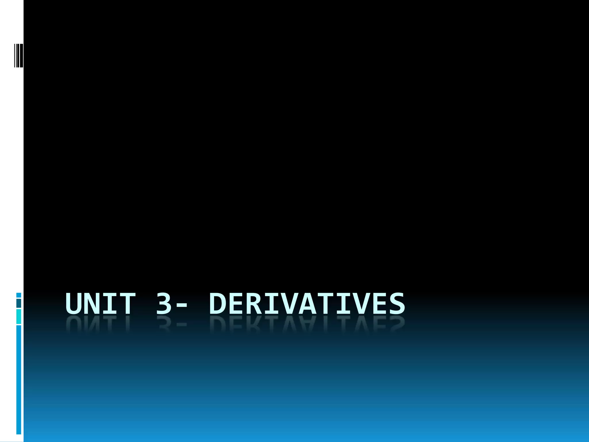 Derivative flash cards | PPTX