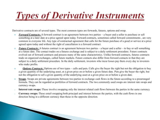 Derivative market | PPT