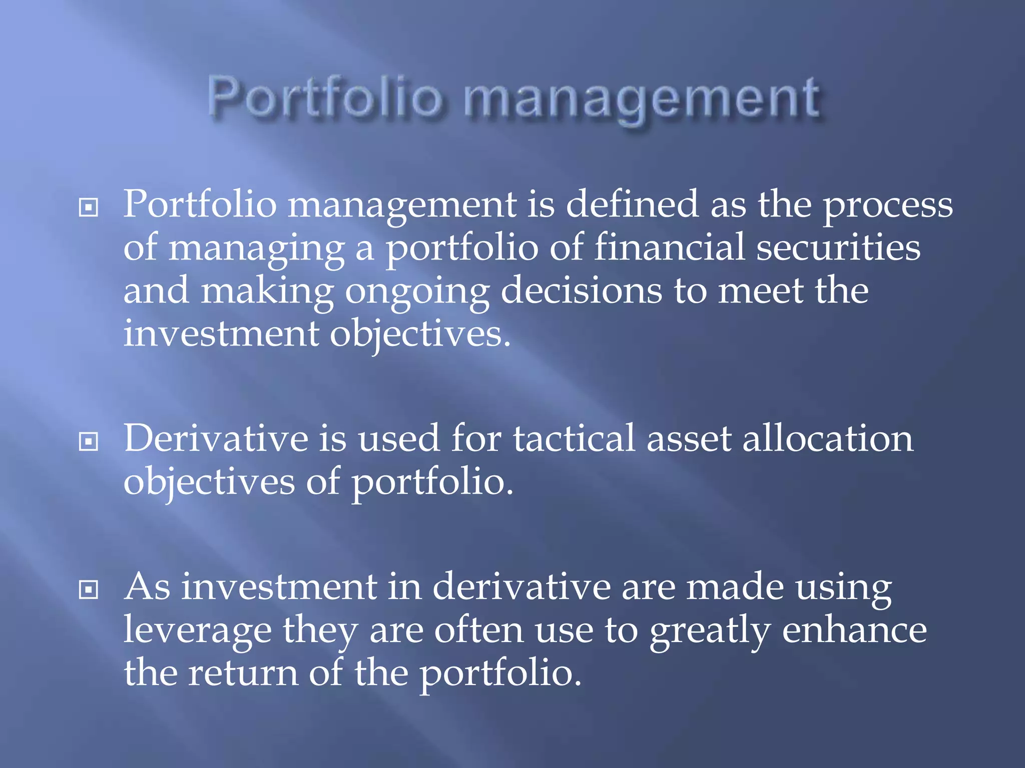 Derivative market in Nepal | PPTX