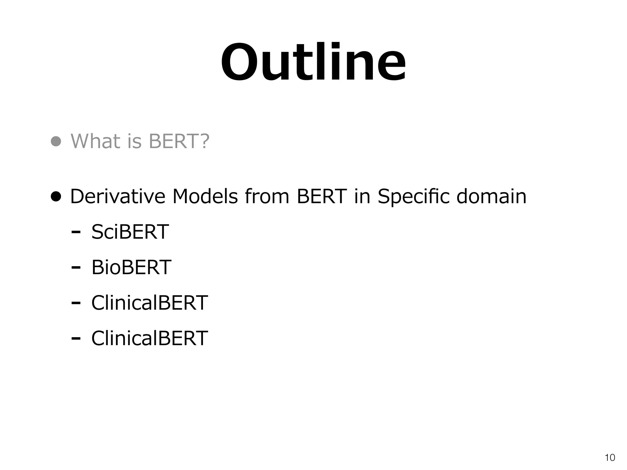 Derivative models from BERT | PDF