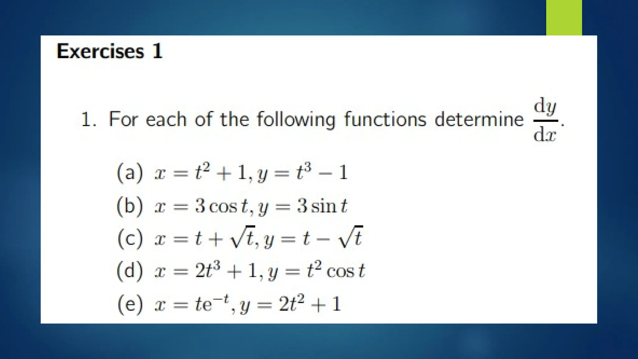 DERIVATIVE OF PARAMETRIC EQUATIONSSS.pptx