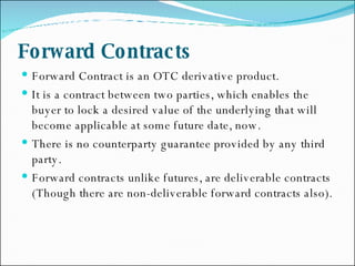 Derivatives | PPT