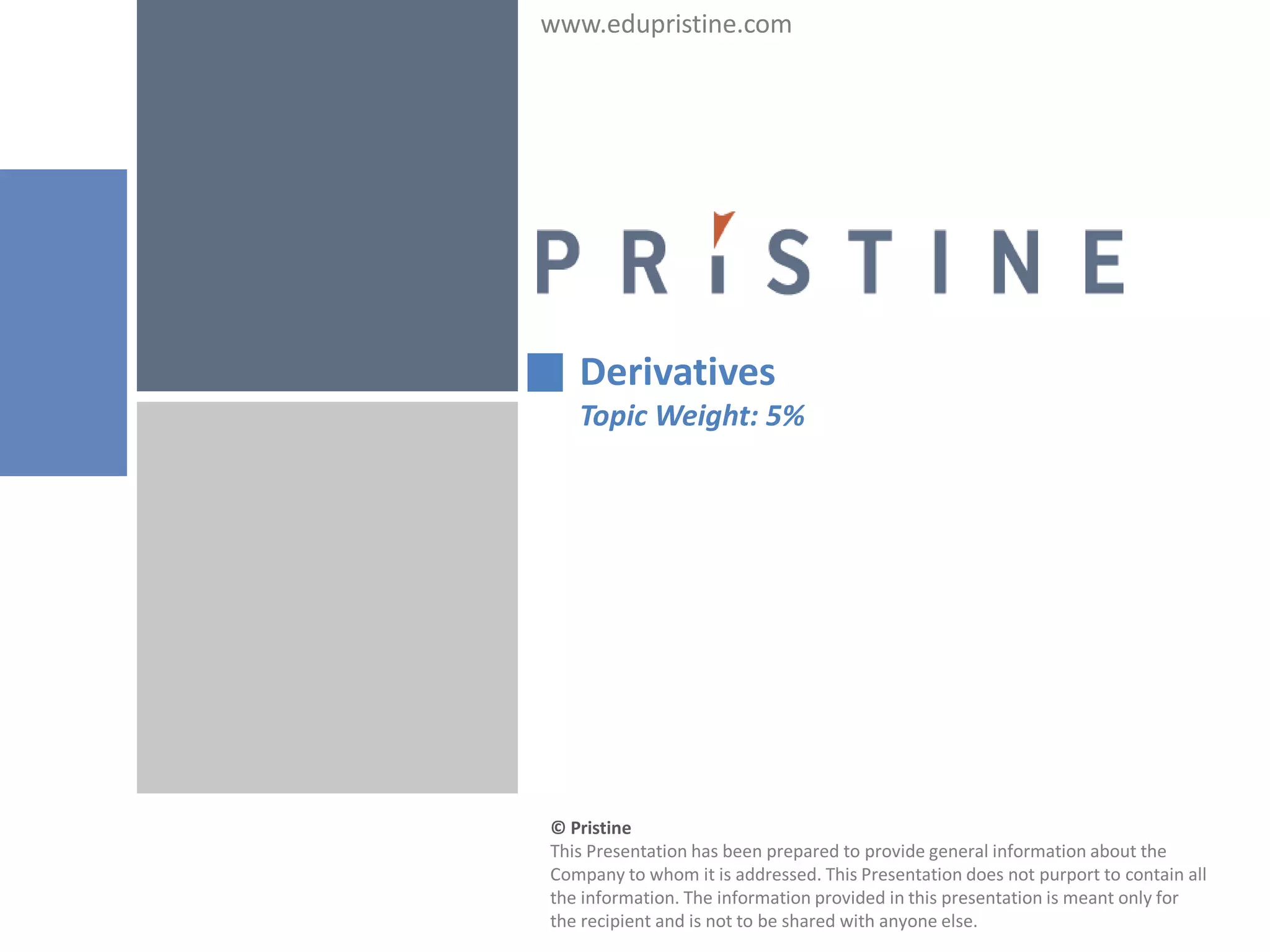 CFA Derivatives | PDF