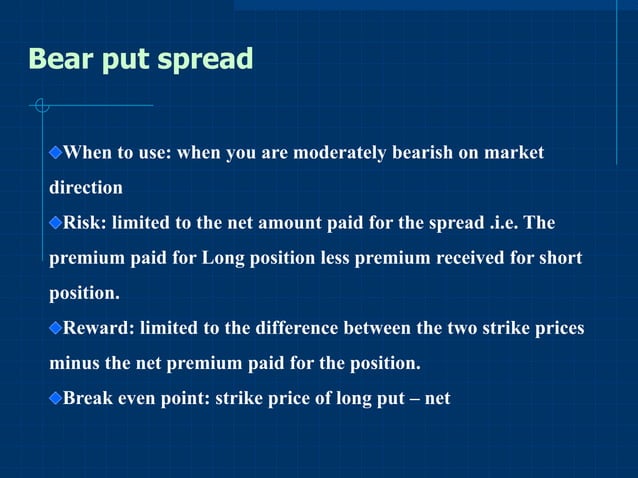 Option Strategies | PPTX | Stocks and Bonds | Personal Investing
