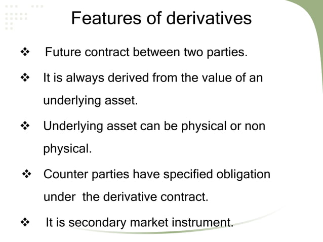 Derivatives | PPT