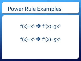 Derivatives | PPTX | Physics | Science