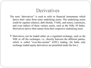Derivatives | PPT