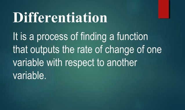 Basic Calculus 11 - Derivatives and Differentiation Rules | PPTX | Science