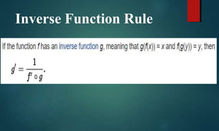 Basic Calculus 11 - Derivatives and Differentiation Rules | PPTX | Science