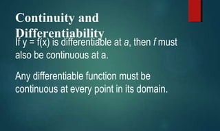 Basic Calculus 11 - Derivatives and Differentiation Rules | PPTX