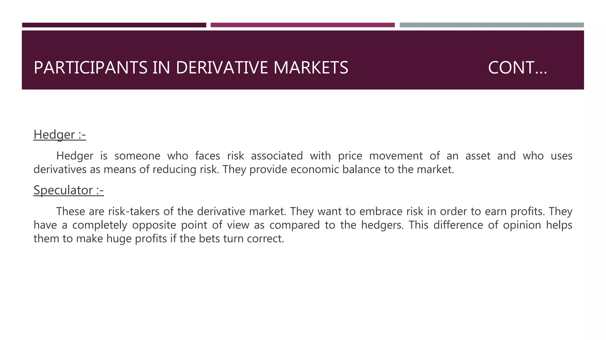 Derivatives | PPT