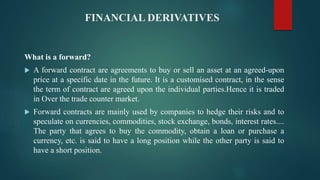 Derivatives | PPTX