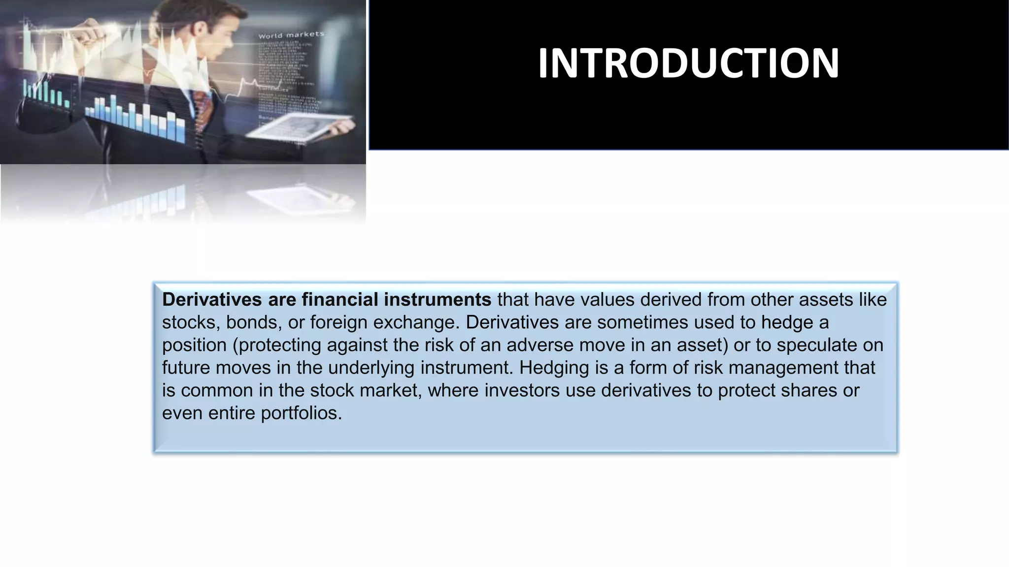 Derivatives & Risk Management | PPTX