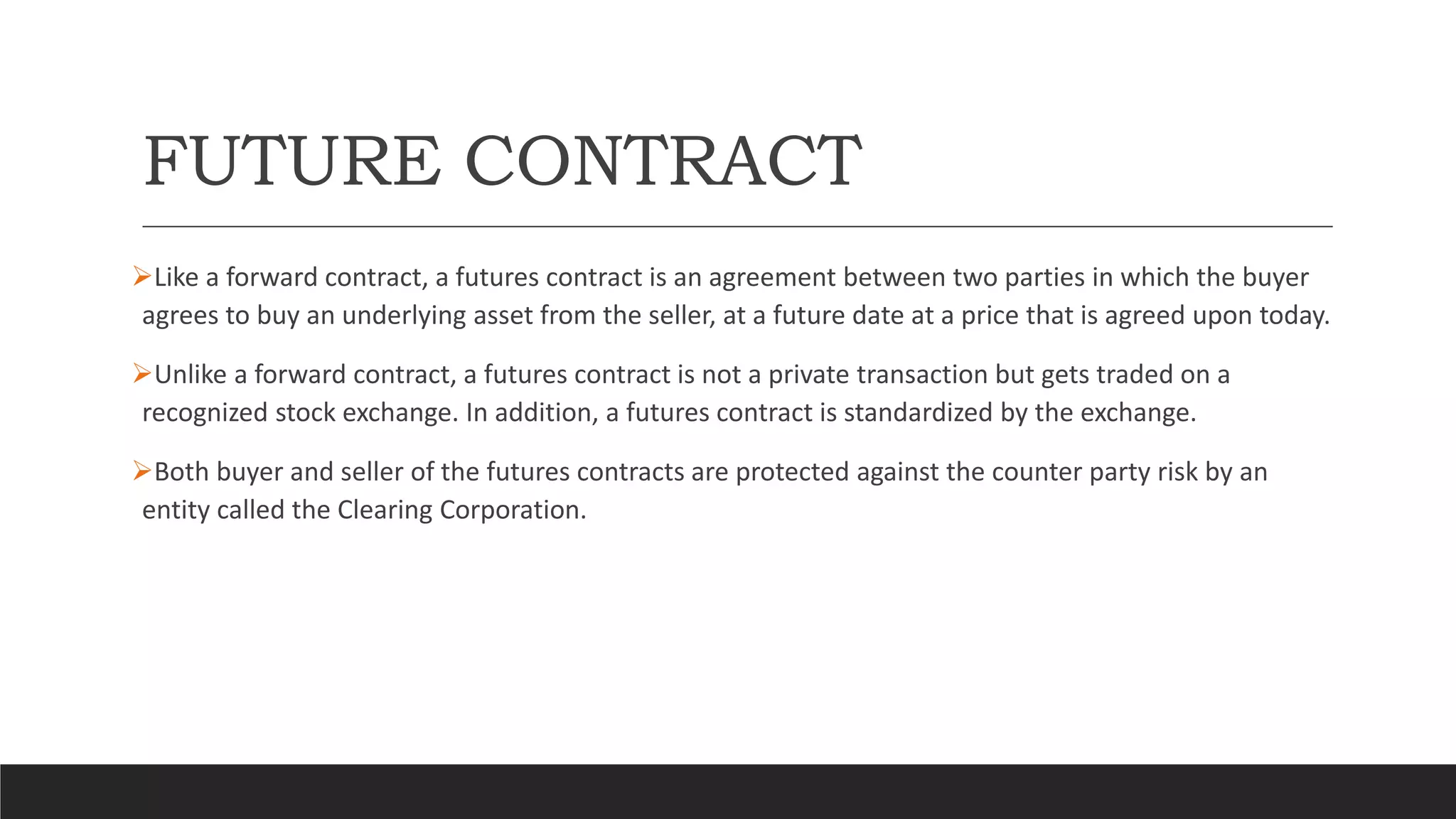 Derivatives - Payoff | PPTX