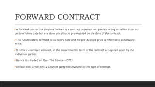 Derivatives - Payoff | PPTX