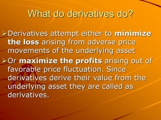 Derivatives paper trading ppt information | PPT
