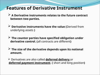 derivatives.pptx share market derivatives | PPT