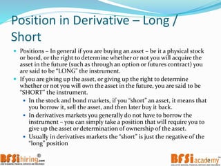 Derivatives - Basics | PPTX