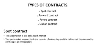 Derivatives and option pricing theory | PPTX