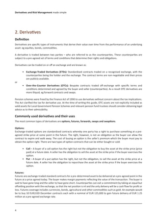 Derivatives and risk management made simple | PDF
