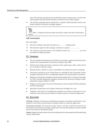 Derivatives and risk_management with problems | PDF